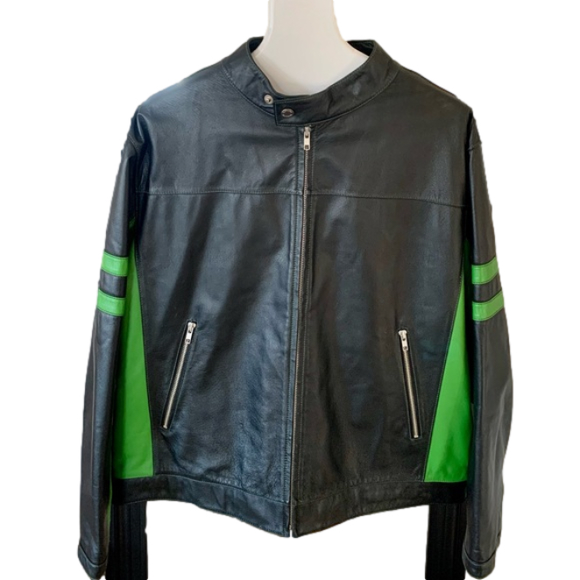 Wilsons Leather | Jackets & Coats | Wilson Leather Retro Black Racer ...